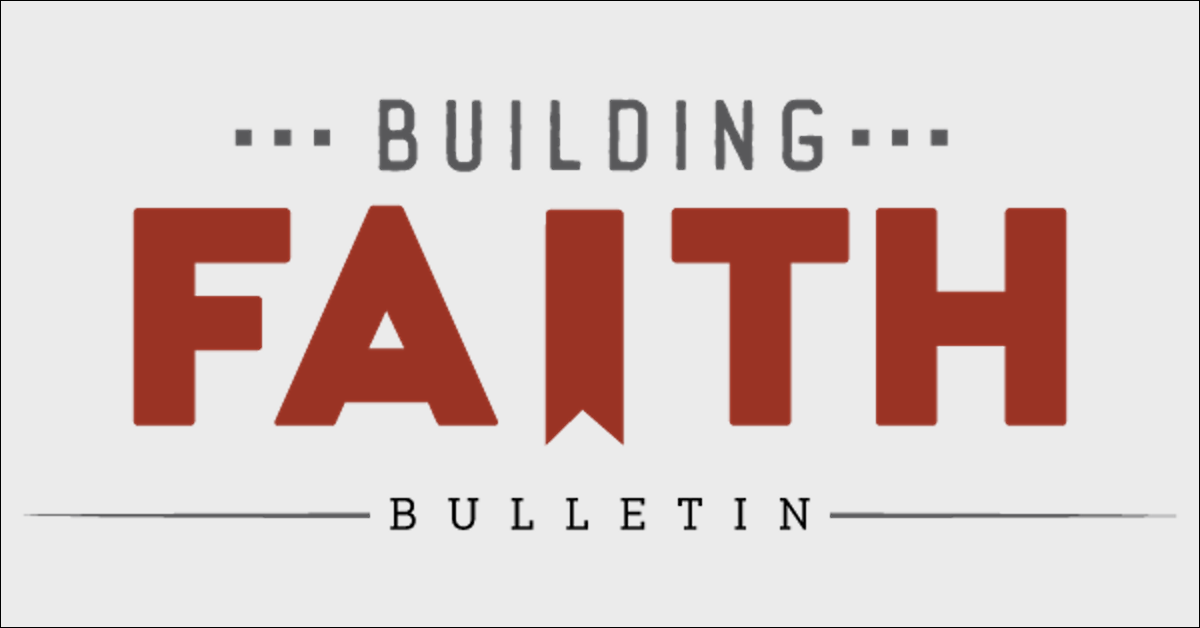 News & Updates | Building Faith